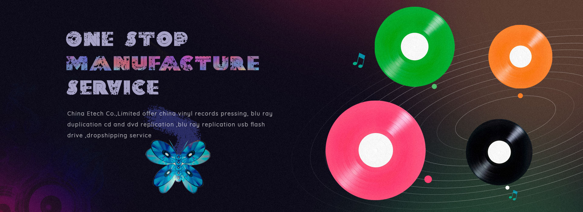 china vinyl records pressing blu ray duplication cd dvd replication